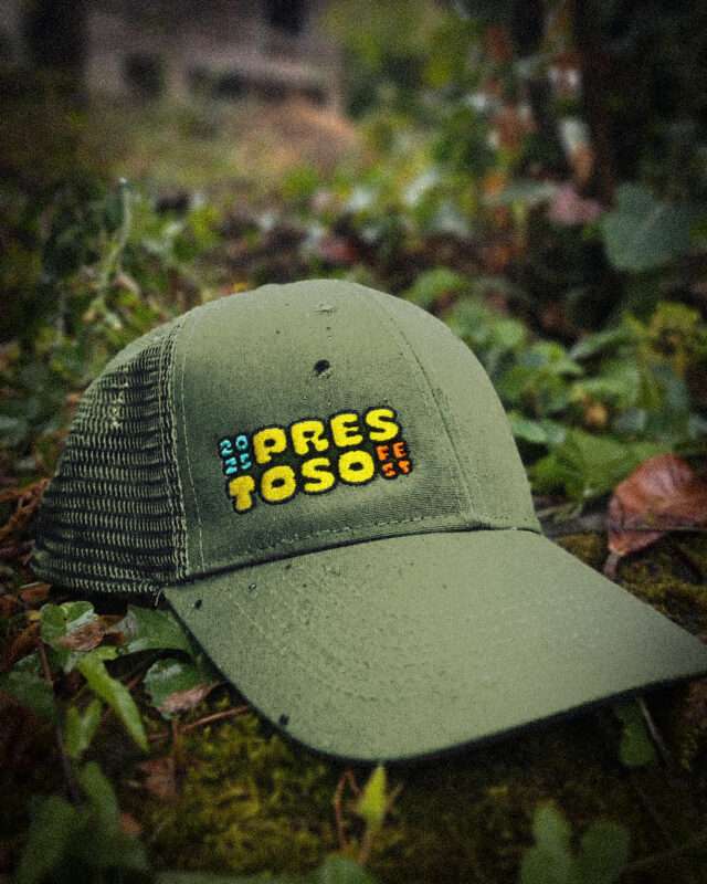 GORRA PRESTOSA 2025 VERDE - Prestoso Fest 2026, 6, 7 y 8 de agosto